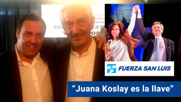 La estrategia Kirchnerista en Juana Koslay, esconder a Rodríguez Saá ...